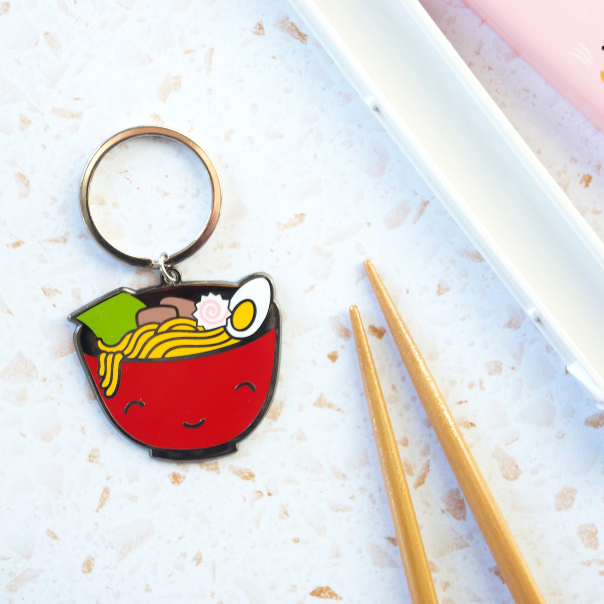 Ramen Noodles Keychain | Asian Noodles | Key holder | Comfort Food ...